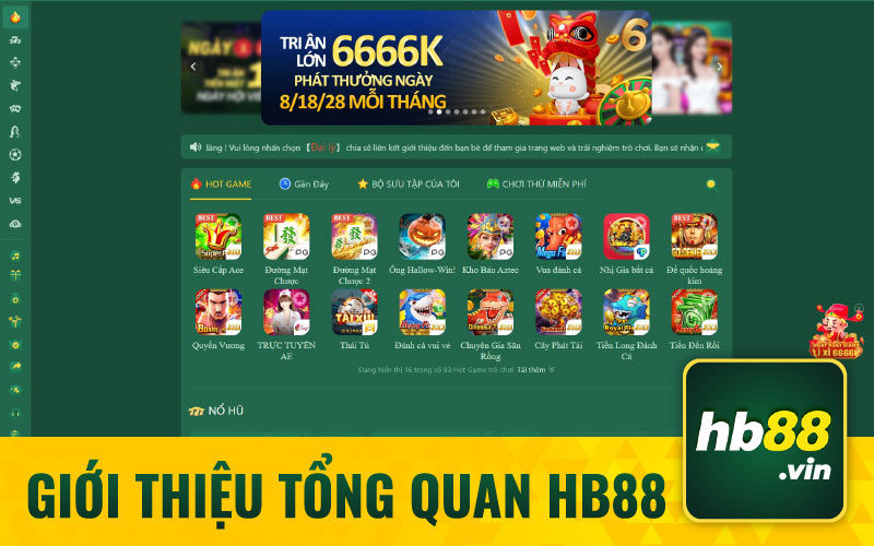 HB88 🎖️ Link Vào Hb88.com Mới Nhất 2024 | Tặng 88K